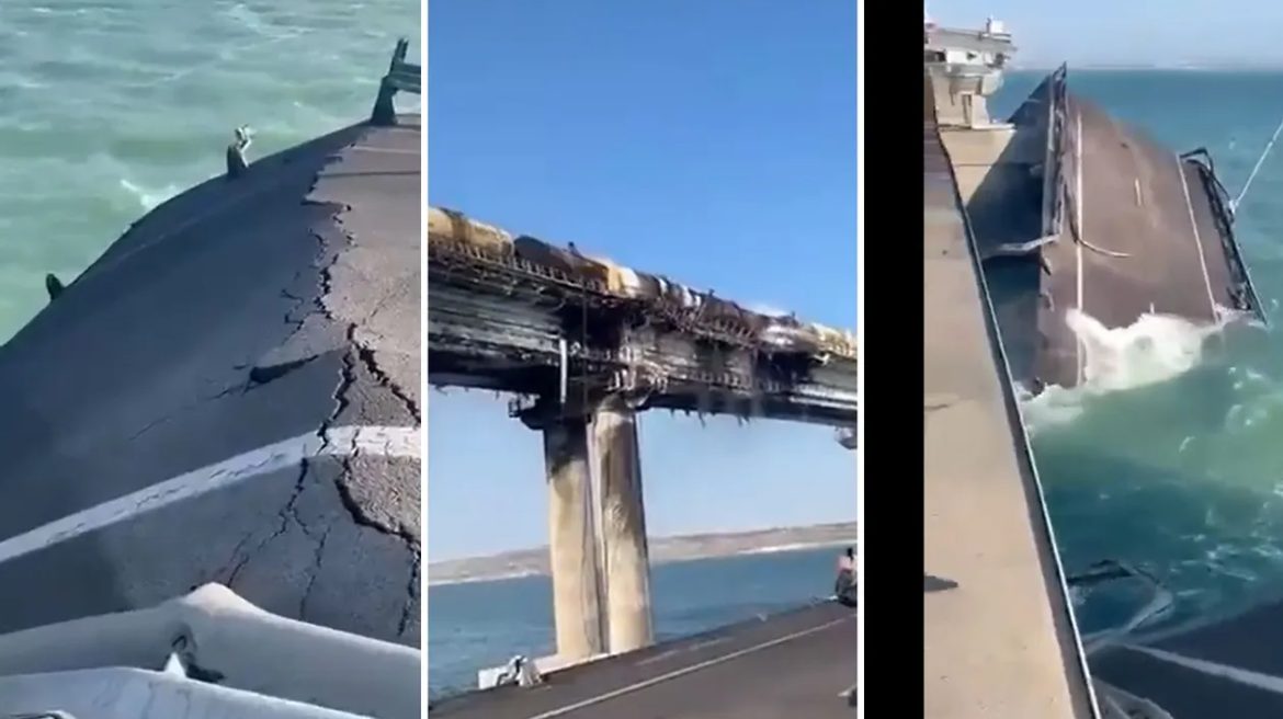 U eksploziji mosta na Krimu troje poginulih; Rusi objavili snimku ...