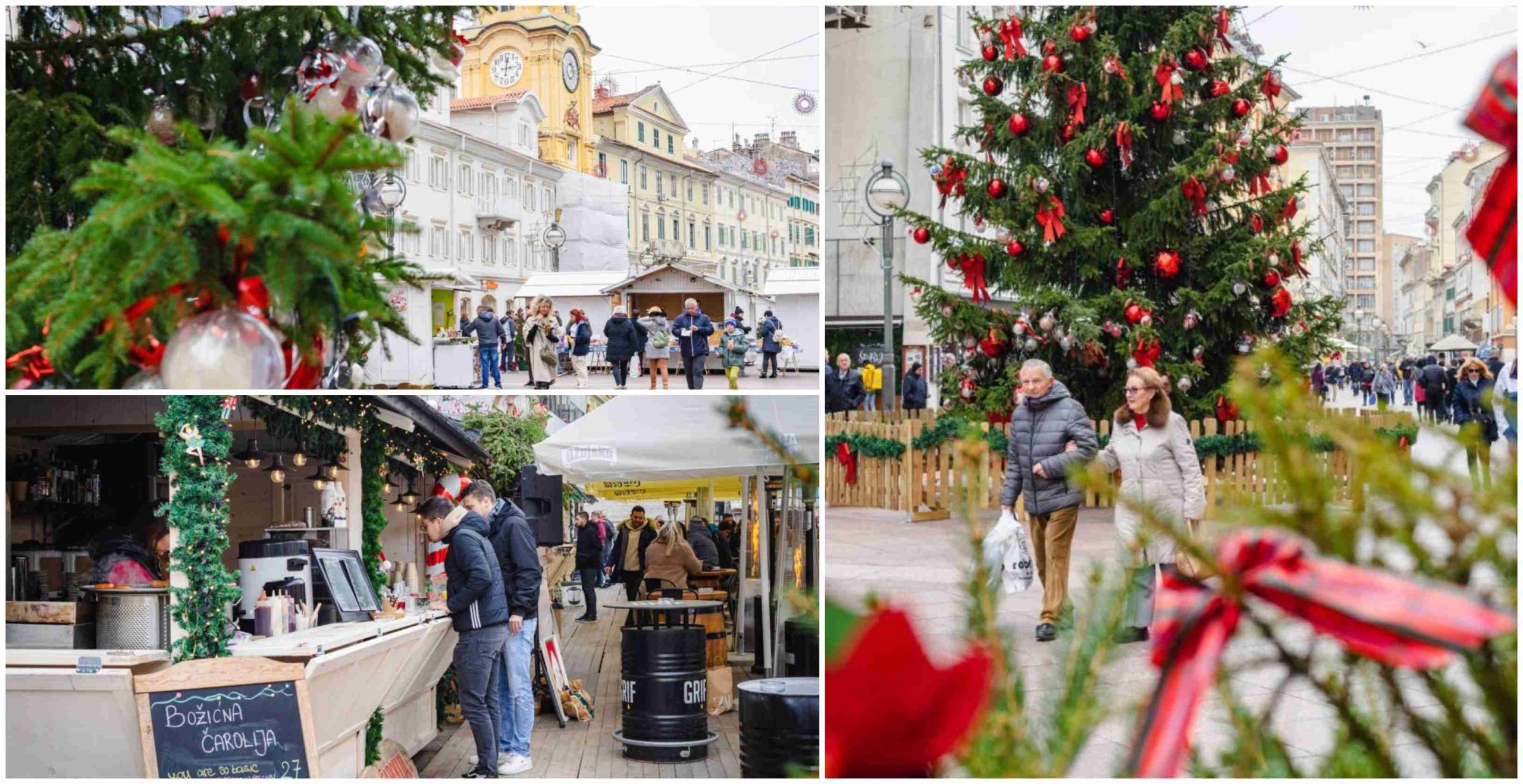 RIJEKA ADVENT Foto-šetnja okićenim Korzom: Što se sve nudi na štandovima, kako izgleda grad u ...