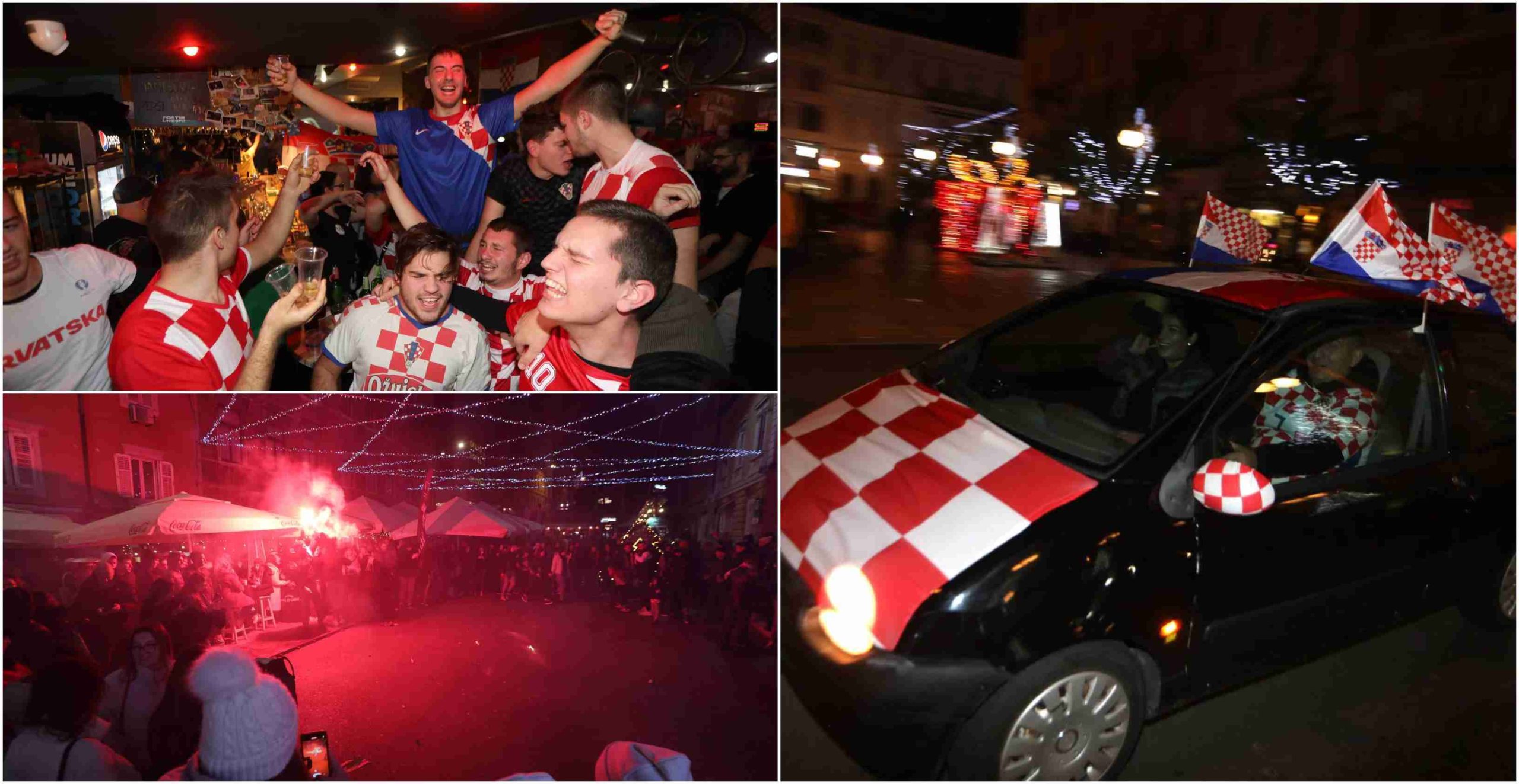 Ludo slavlje u Rijeci! Pobjeda Vatrenih izazvala val sreće i ...