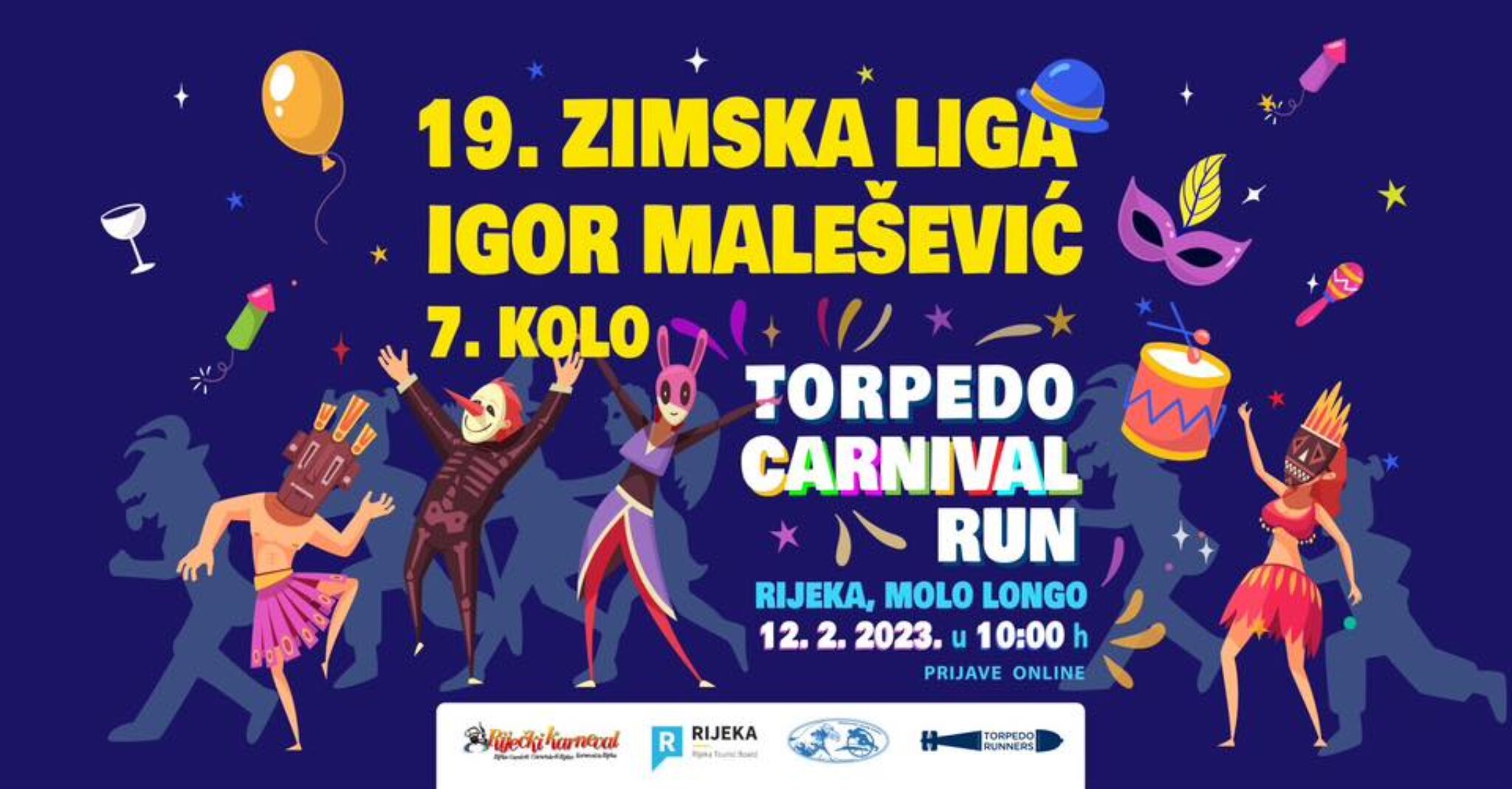 Prijavite se! Na Molo longu će se održati Torpedo Carnival Run, najveća ...