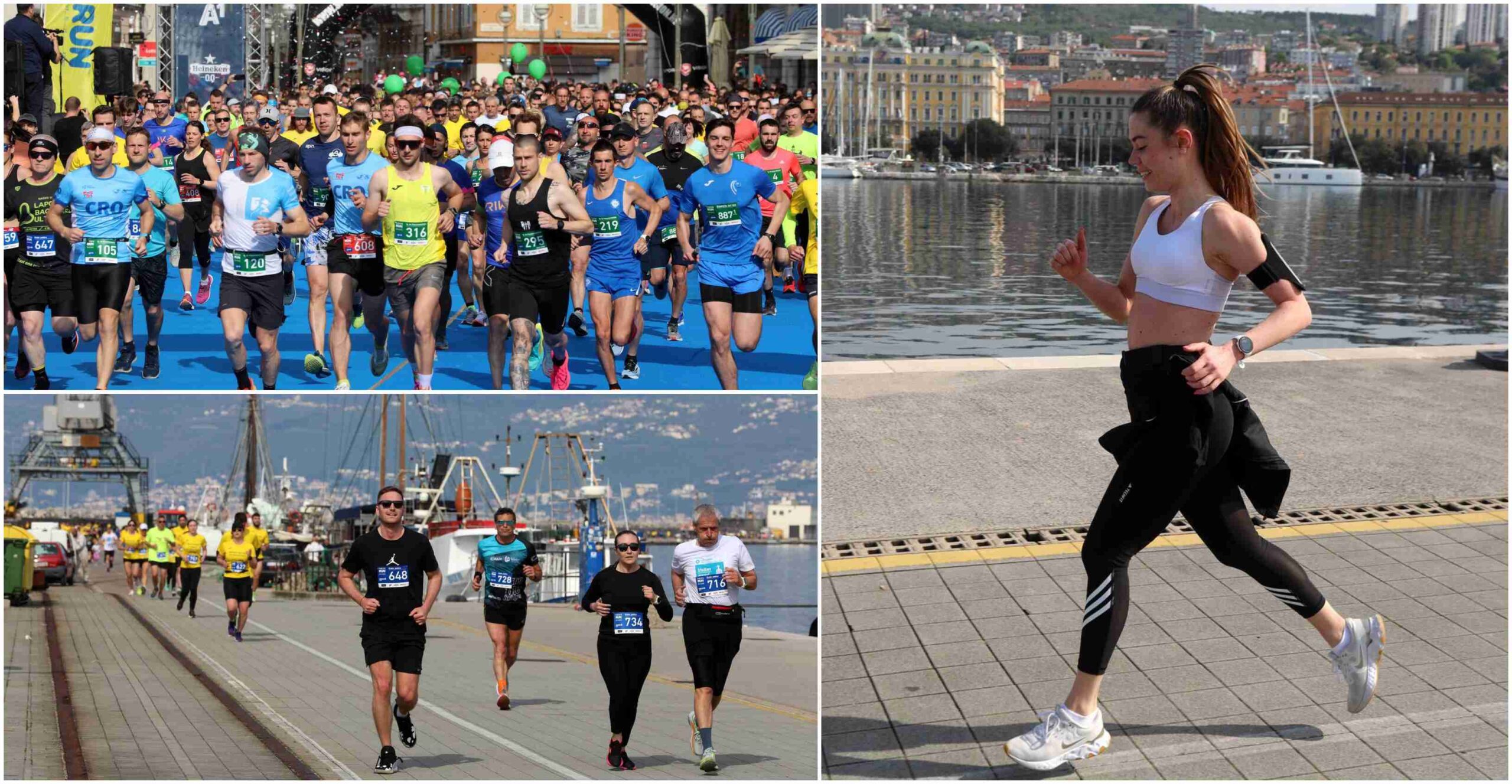 RIJEKA TRČI! Pogledajte fotografije: 'Pola grada' slilo se na riječke ...