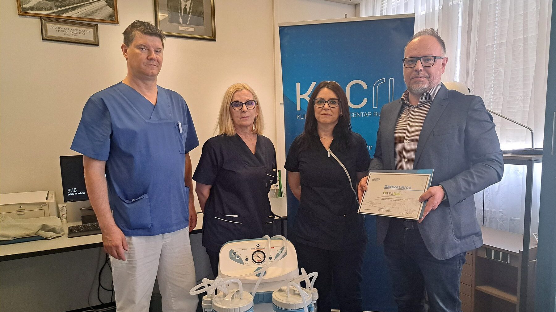 Zavodu za pulmologiju KBC-a Rijeka donirana vrijedna medicinska oprema | Riportal