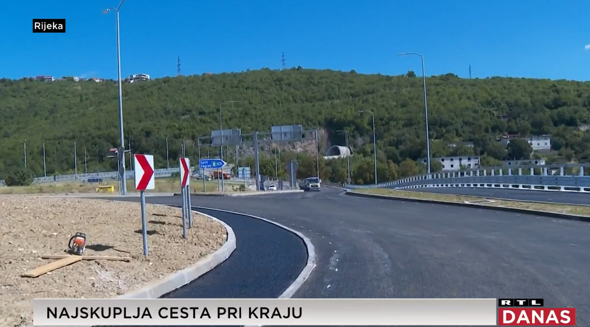 U Rijeci su radovi na najskupljoj cesti u završnoj fazi! Duga je tek 3 ...