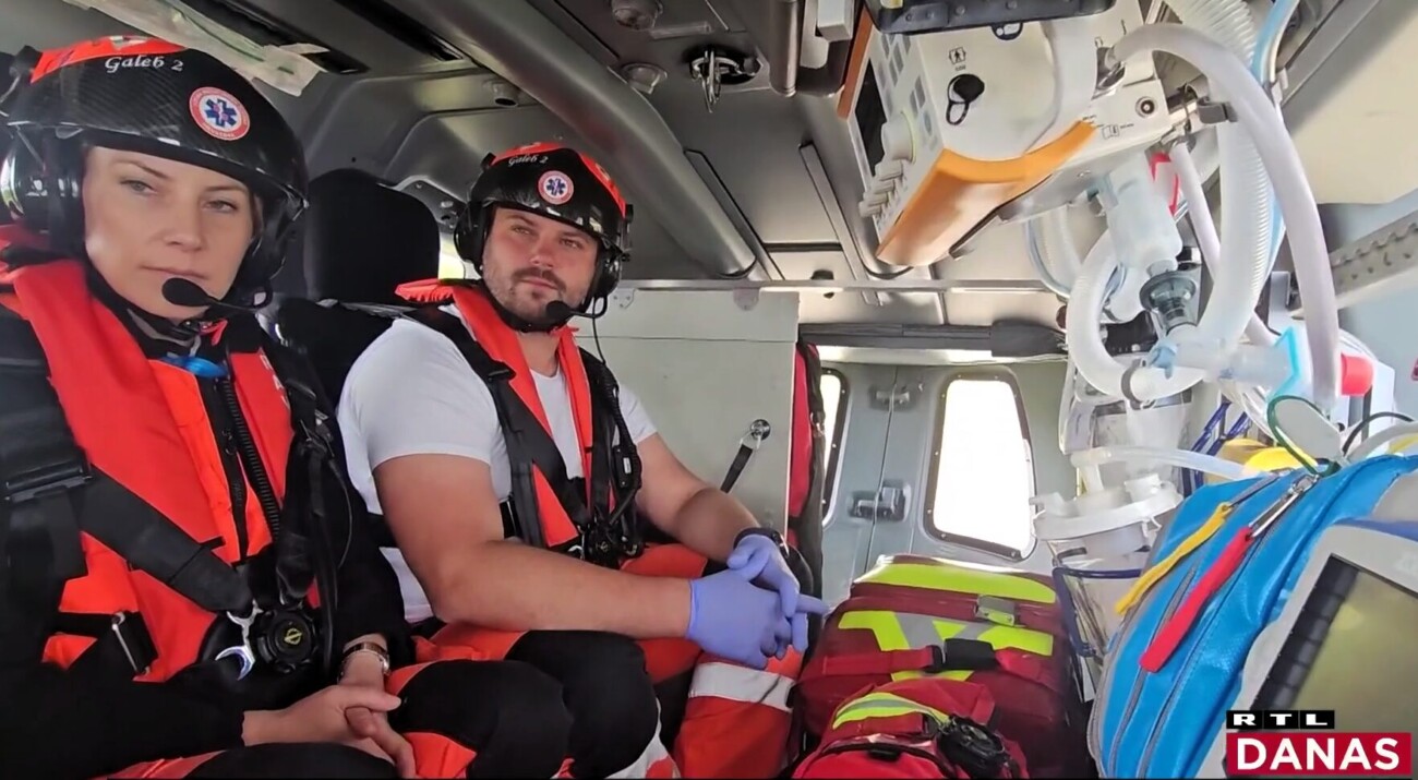 Riječkoj ekipi helikopter hitne je i ordinacija i rađaona! Pogledajte ...