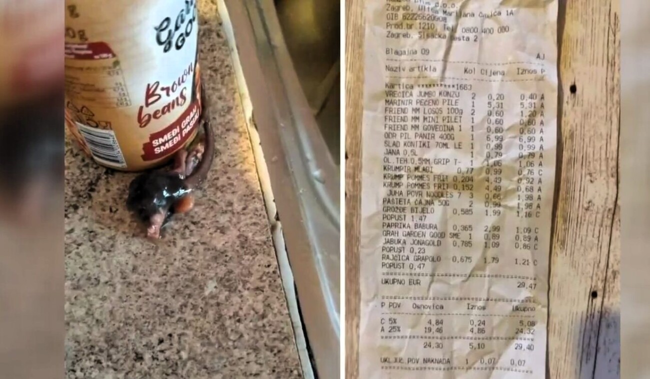 Što zapravo jedemo? Štakor u limenci talijanskog graha šokirao ...