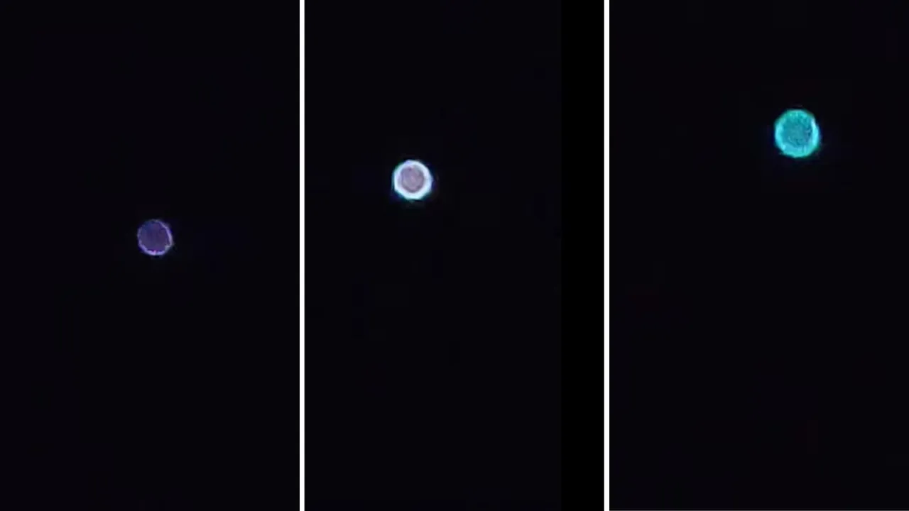 Snimljen zagonetni fenomen iznad Krka: Neobična svjetla na nebu zbunila i preplašila građane ...