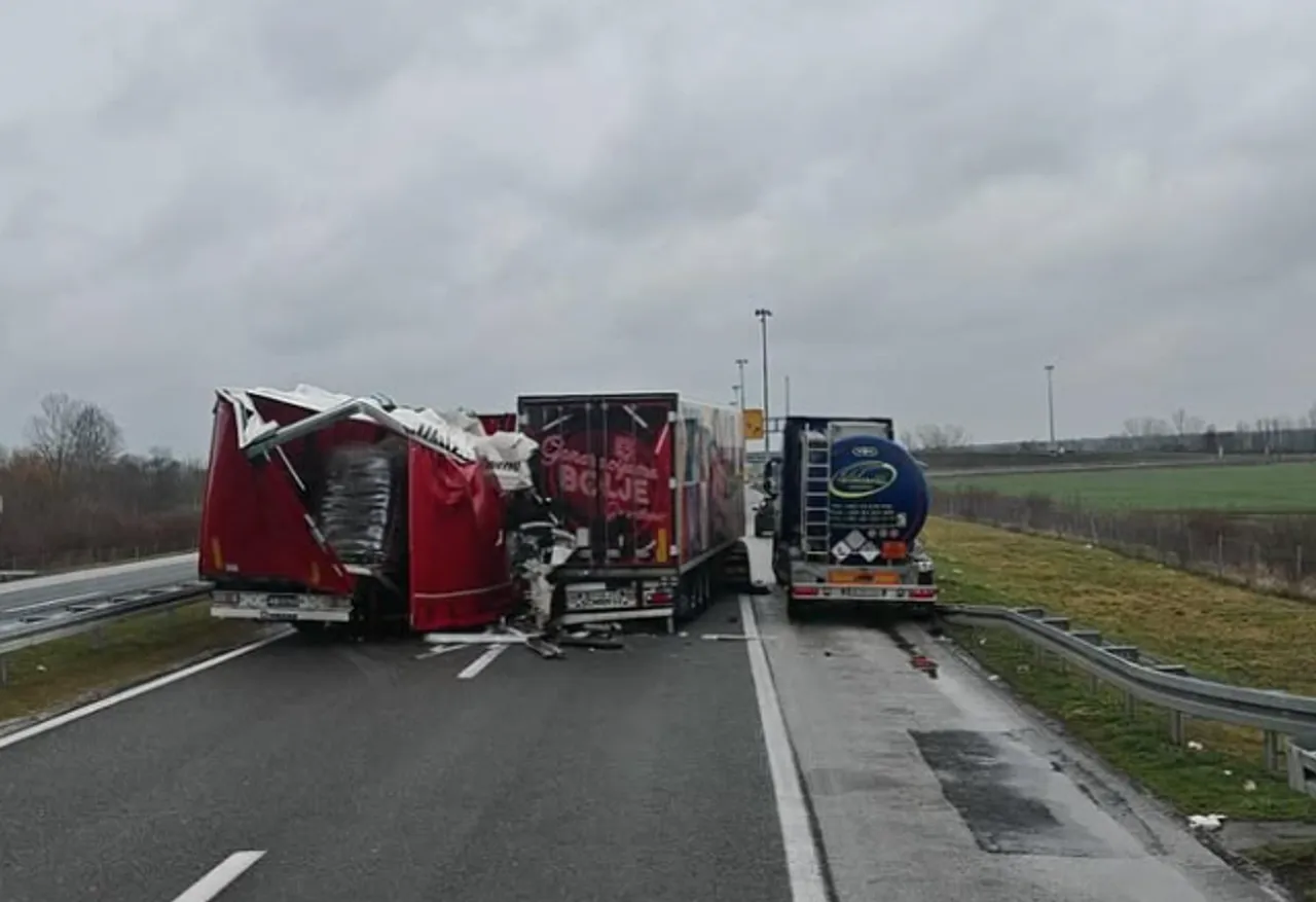 Strašan sudar tri kamiona na autocesti A3: Prizori su stravični | Riportal
