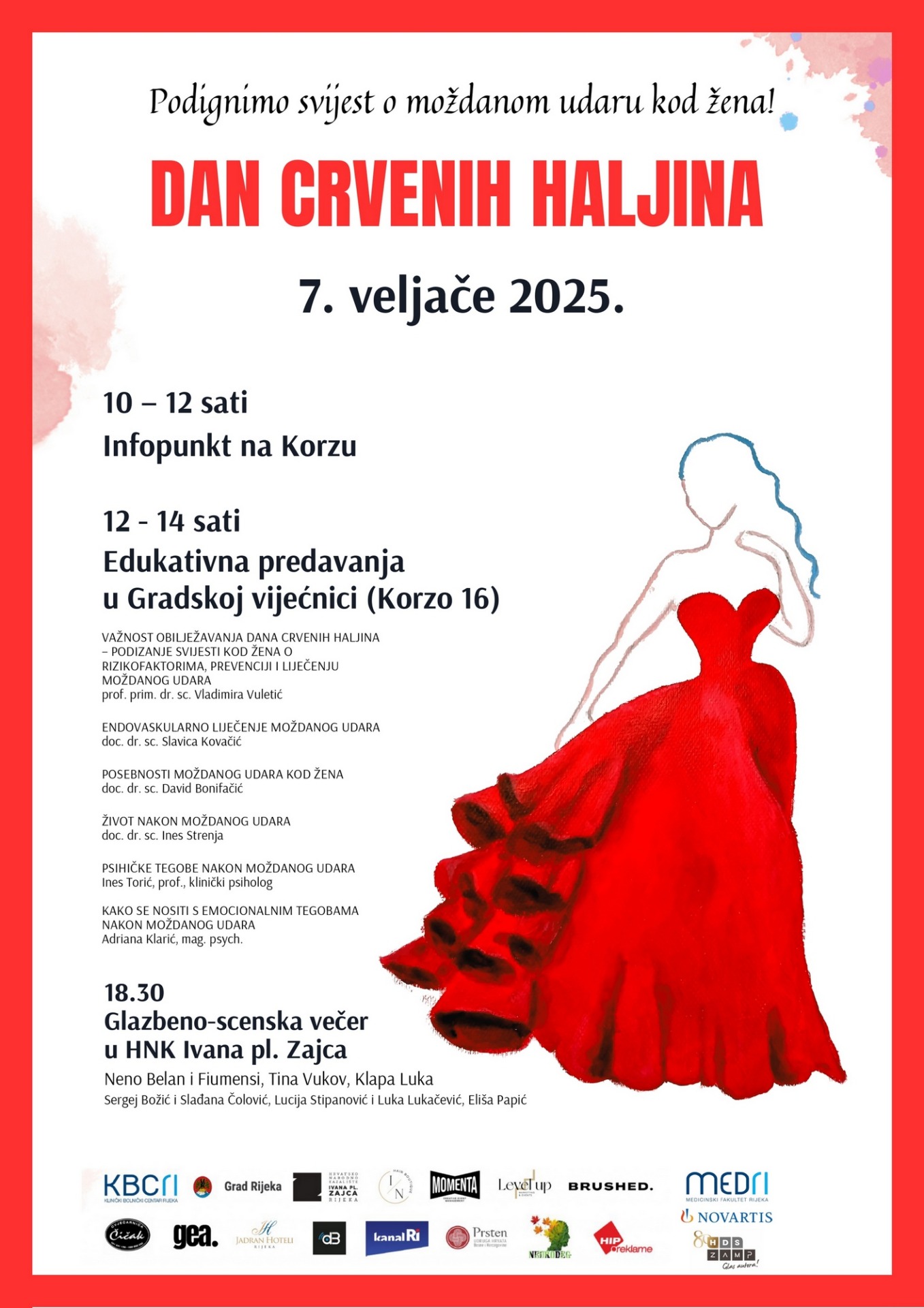 U Rijeci će se ovog petka obilježiti Dan crvenih haljina | Riportal