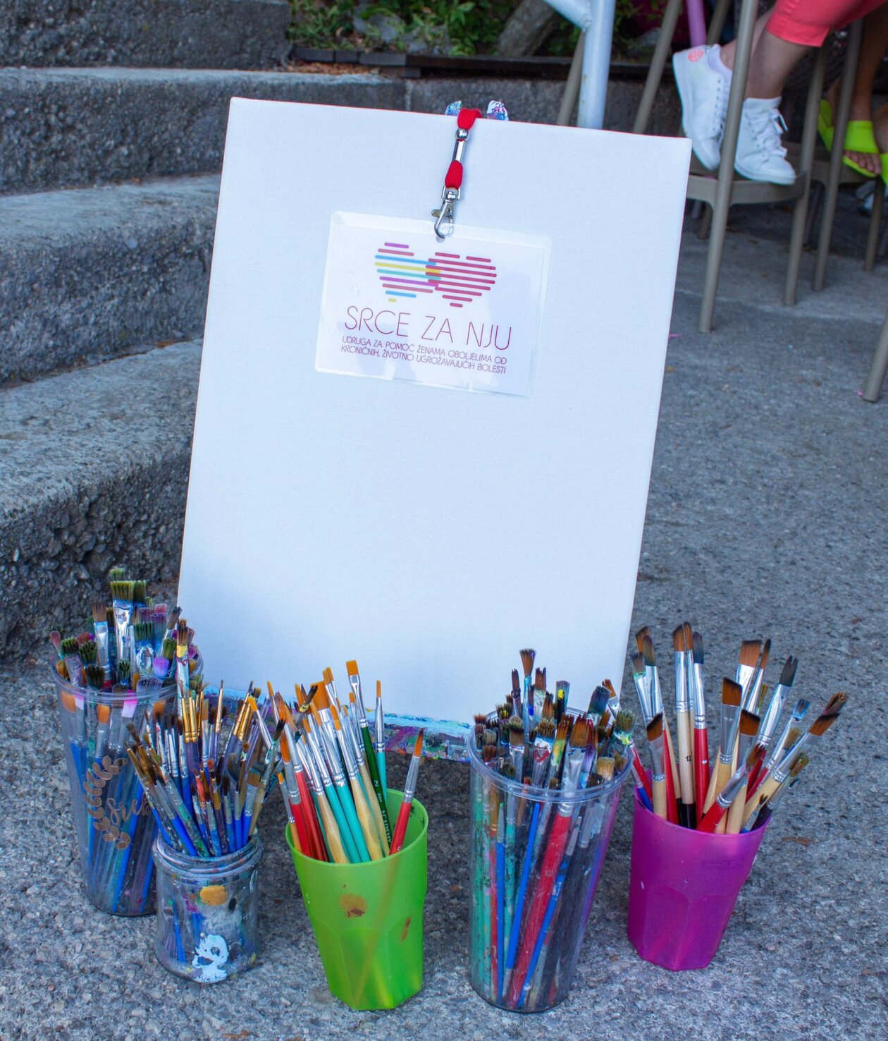 Udruga Srce za nju na popularnoj riječkoj plaži organizira donatorsku art radionicu uz vino i ...