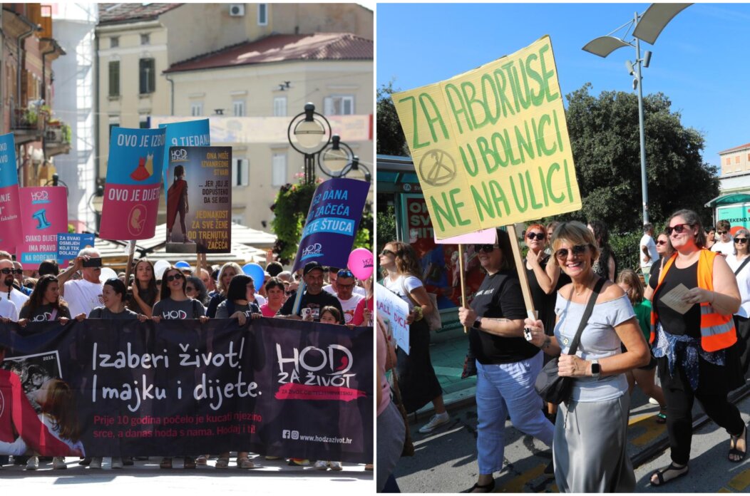 Pogledajte fotografije i poruke s transparenata: U Rijeci održani Hod ...