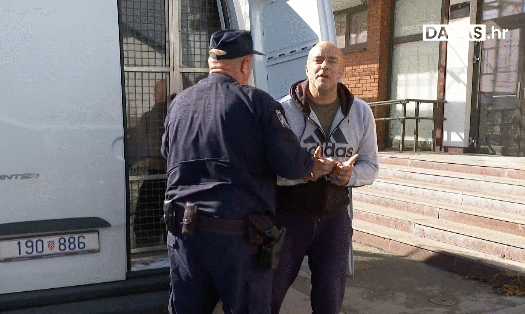 Leon Lučić zapjevao dok su ga policajci vodili iz marice: 'Jednoga dana ...